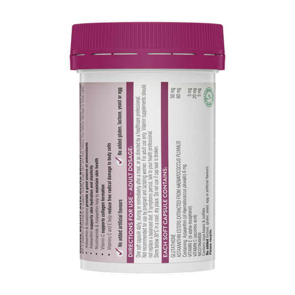 Swisse Beauty Asta-Gluta Bright 60 Caps – Swisse Singapore