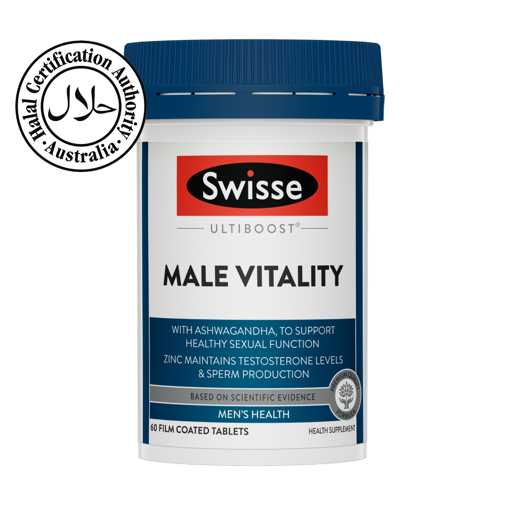 Swisse Ultiboost Male Vitality 60 Tabs – Swisse Singapore