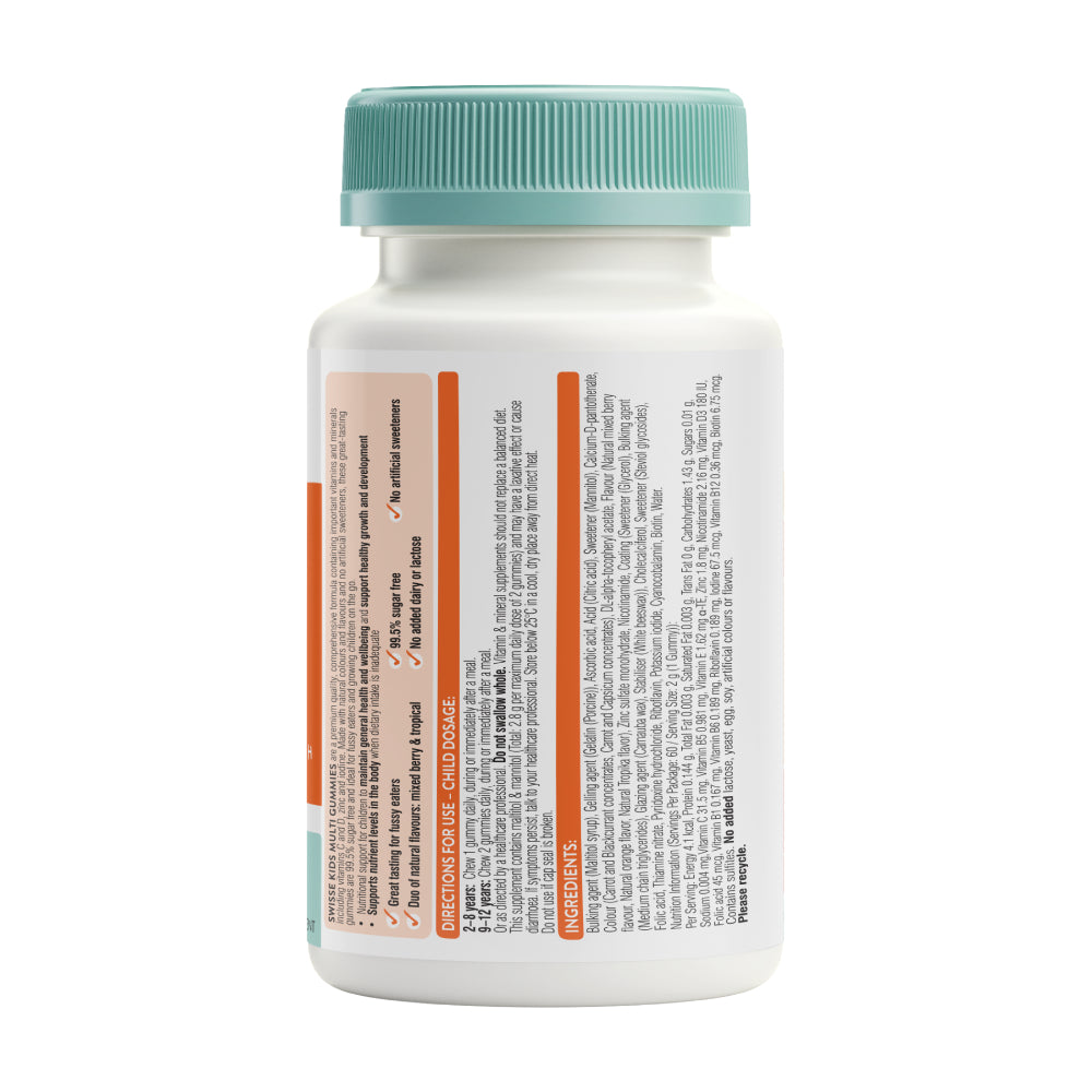 Swisse Kids Multi Gummies 60 Pack – Swisse Singapore