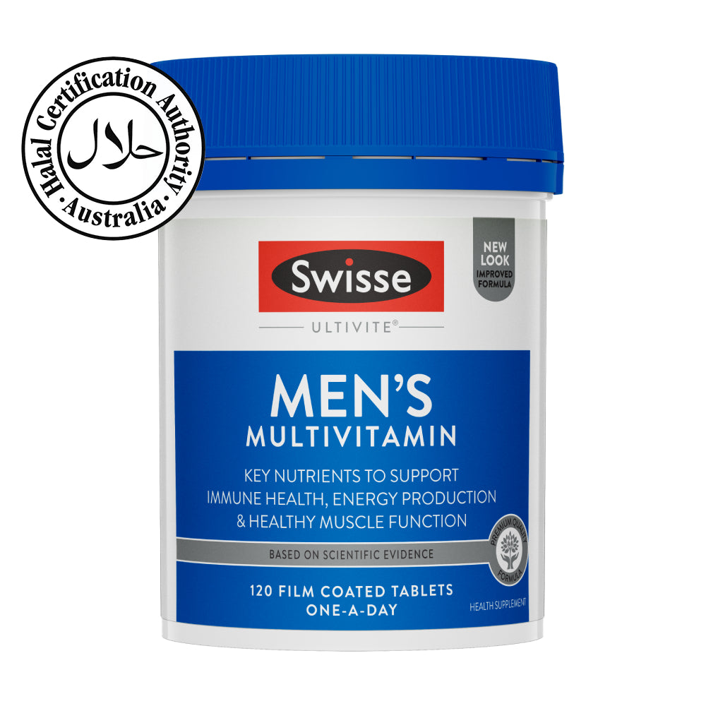 Swisse Ultivite Men’s Multivitamin (New Look & Improved Formulation) – Swisse Singapore