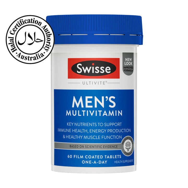 Swisse Ultivite Men’s Multivitamin (New Look & Improved Formulation) – Swisse Singapore